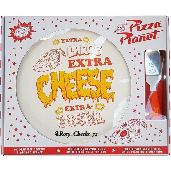 Disney | Kitchen | Disney Parks Pizza Planet Serving Plate Pixar Toy ...
